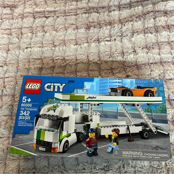 Lego | Toys | Lego City Car Transporter 6305 Building Kit | Poshmark